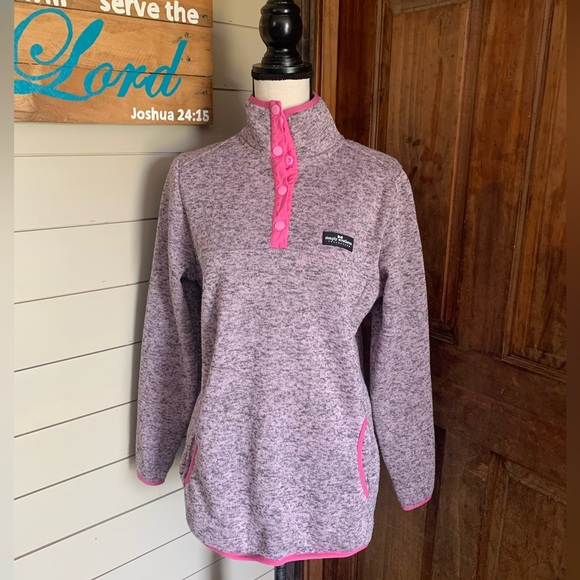 Simply Southern | Jackets & Coats | Simply Southern Knit Snap Pullover ...